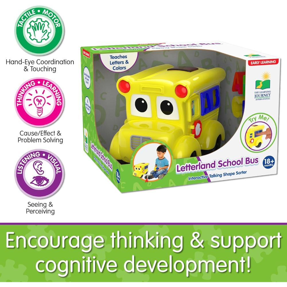 The Learning Journey Letterland School Bus – Toys4me
