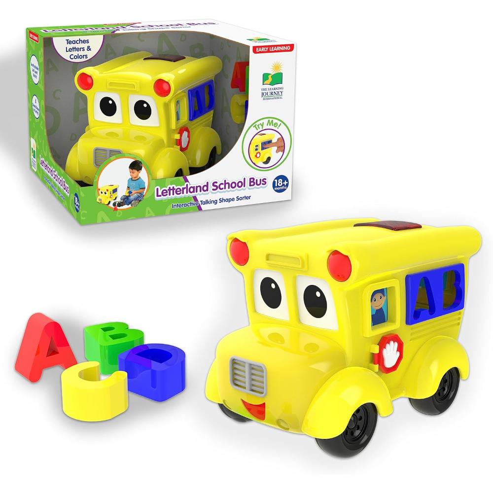 The Learning Journey Letterland School Bus – Toys4me