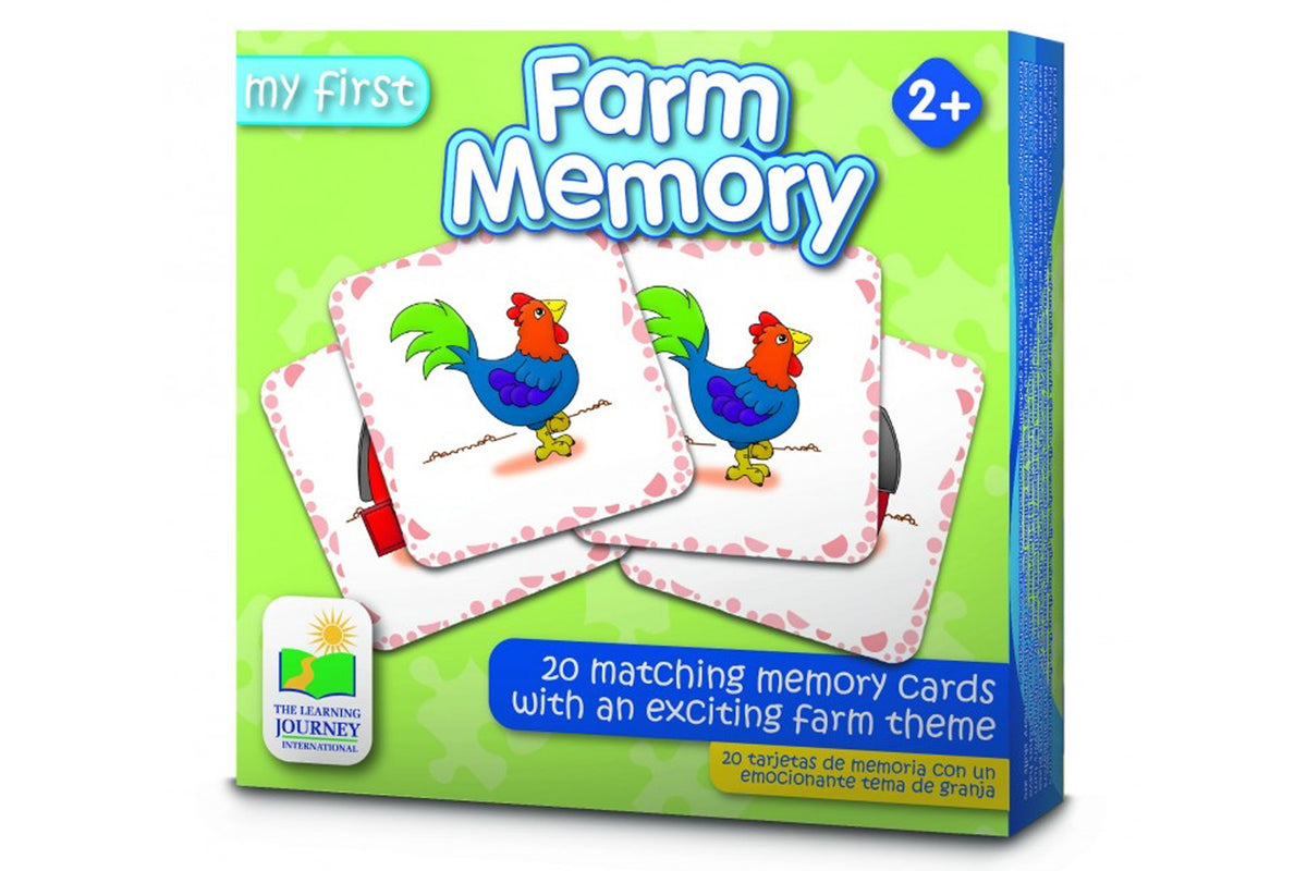 The Learning Journey My First Memory Game - Farm – Toys4me