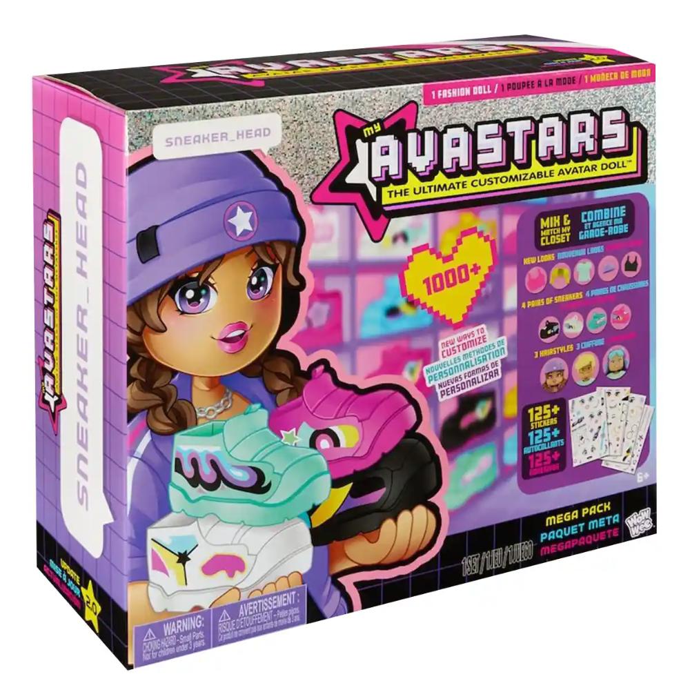 Avastars Dlx Doll - Sneaker Head – Toys4me