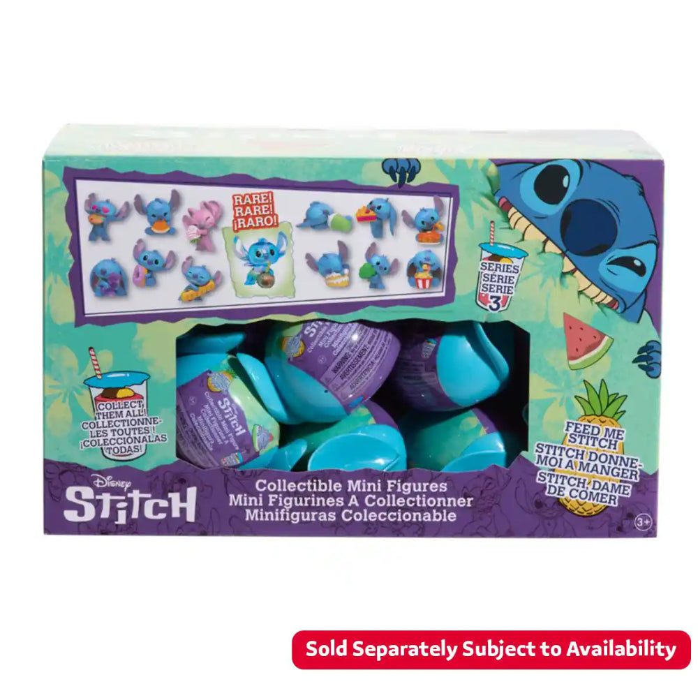 STITCH COLLECTIBLE MINI FEED ME FIGURES S3 – Toys4me