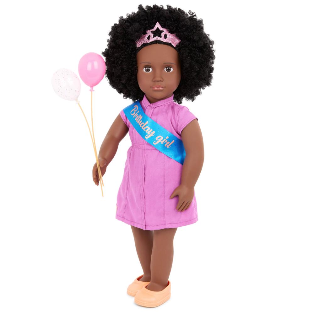 Our Generation Birthday Doll W/Balloons Kehlani Aa – Toys4me
