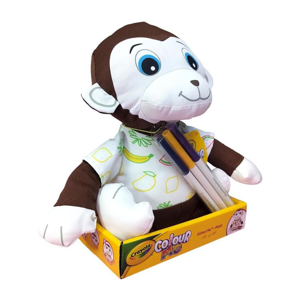 Crayola Colour Me Plush Monkey – Toys4me