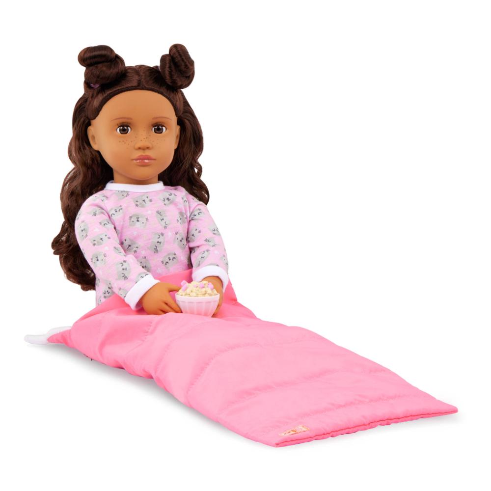Our Generation Activity Sleepover Doll W/Sleeping Bag – Toys4me