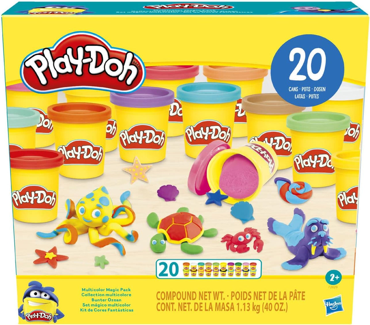 Play Doh Multicolor Magic Pack – Toys4me