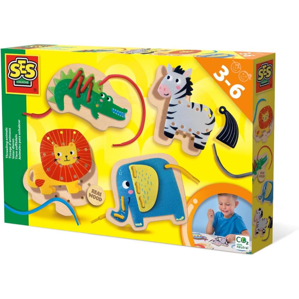 SES Threading animals – Toys4me