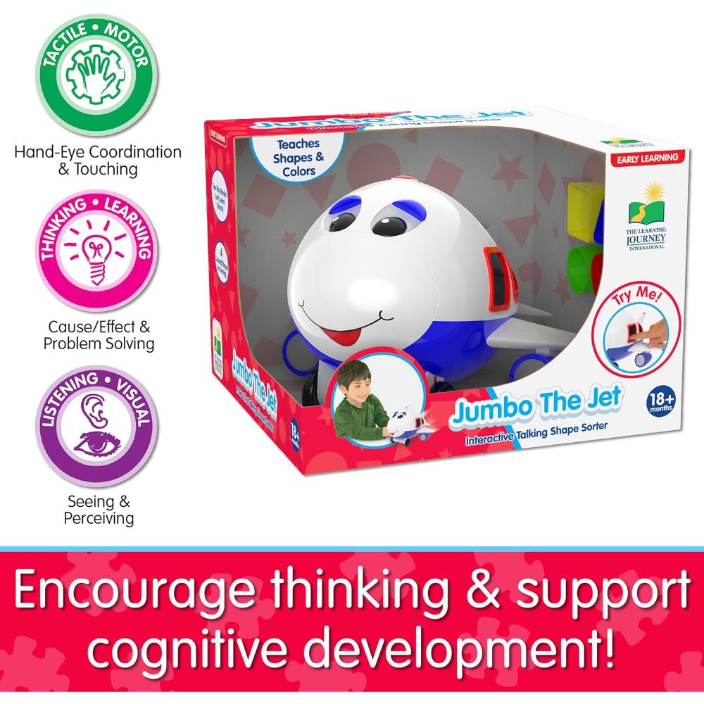 The Learning Journey Sorters Jumbo The Jet – Toys4me