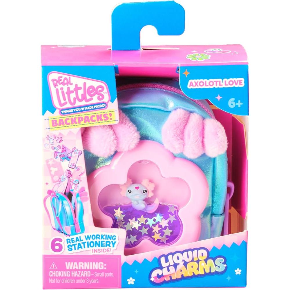 REAL LITTLES Liquid Charms Backpack Single Pack – Toys4me