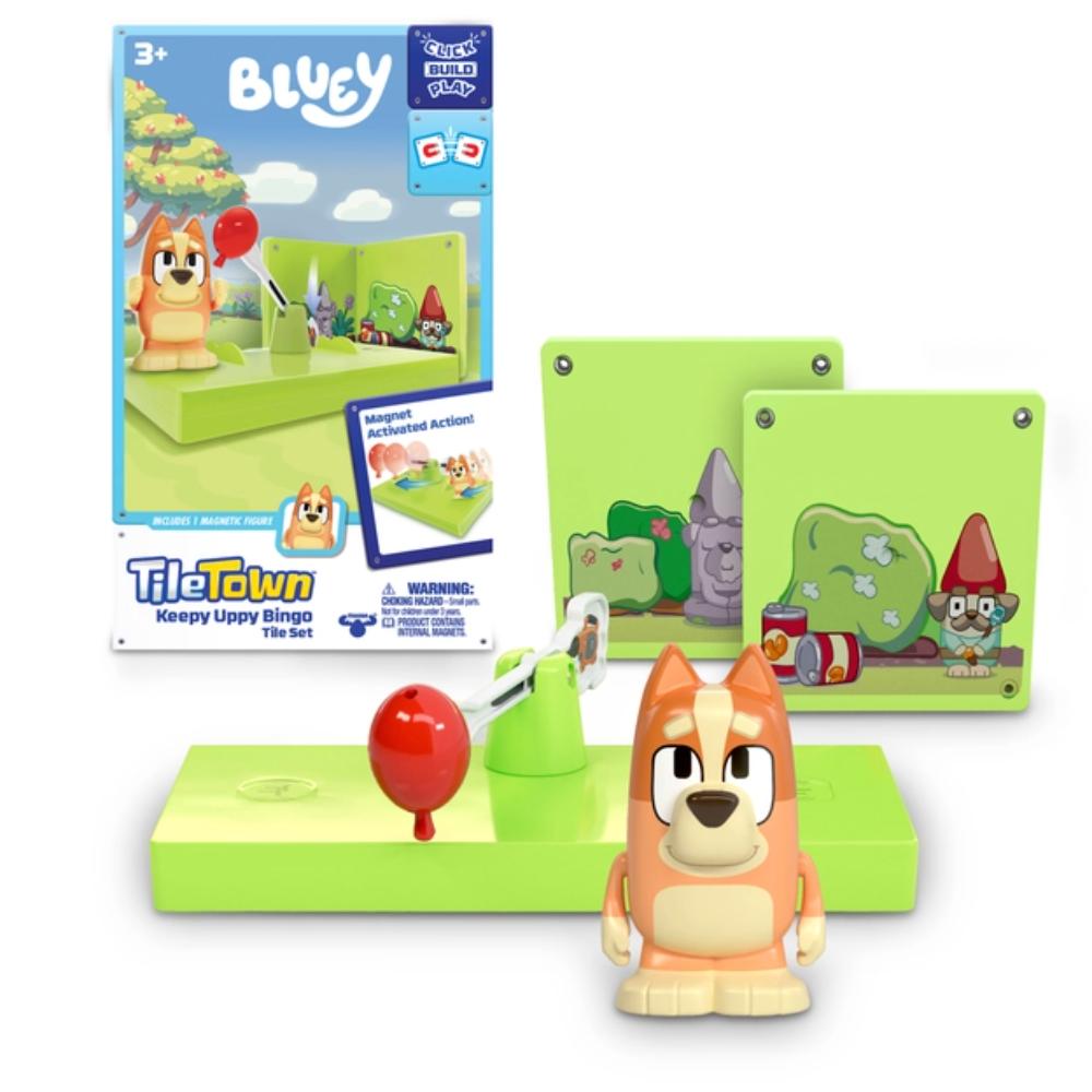 Tile Town Bluey S2 Keepy Uppy Bingo Tile Set – Toys4me