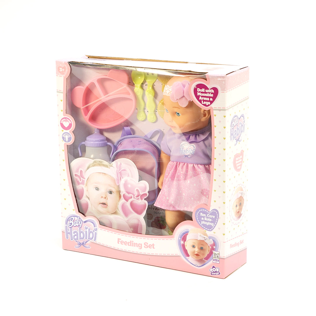 Baby Habibi Doll Feeding Set – Toys4me