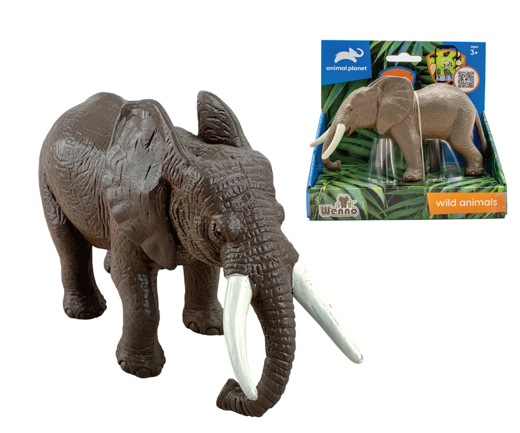 Animal Planet 1 Pcs Elephant In Open Touch Box – Toys4me