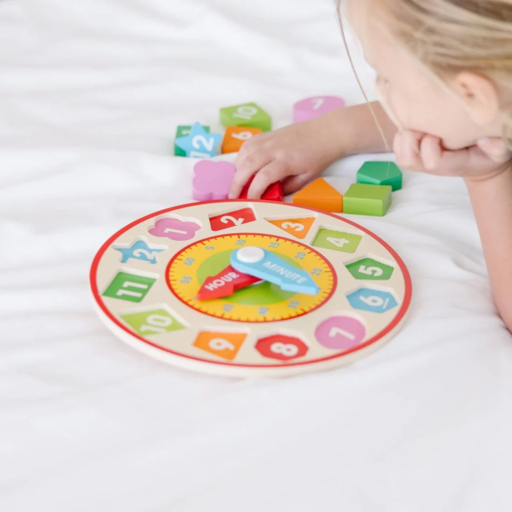 Melissa & Doug - Shape Sorting Clock – Toys4me