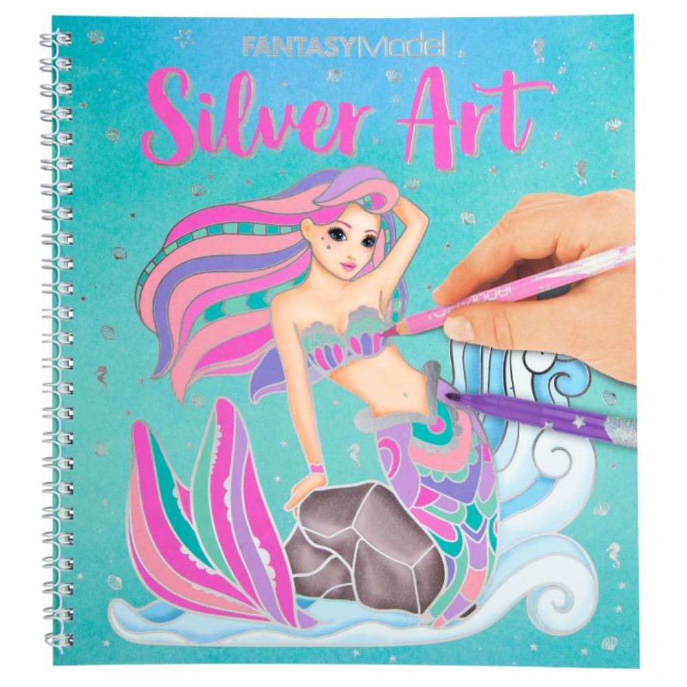 Top Model Fantasy Book Silve Art – Toys4me