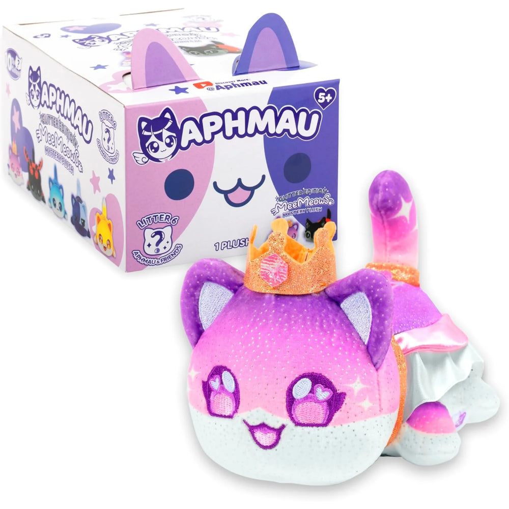 Aphmau Glitter Edition MeeMeows Mystery Plush 6-Inch – Toys4me