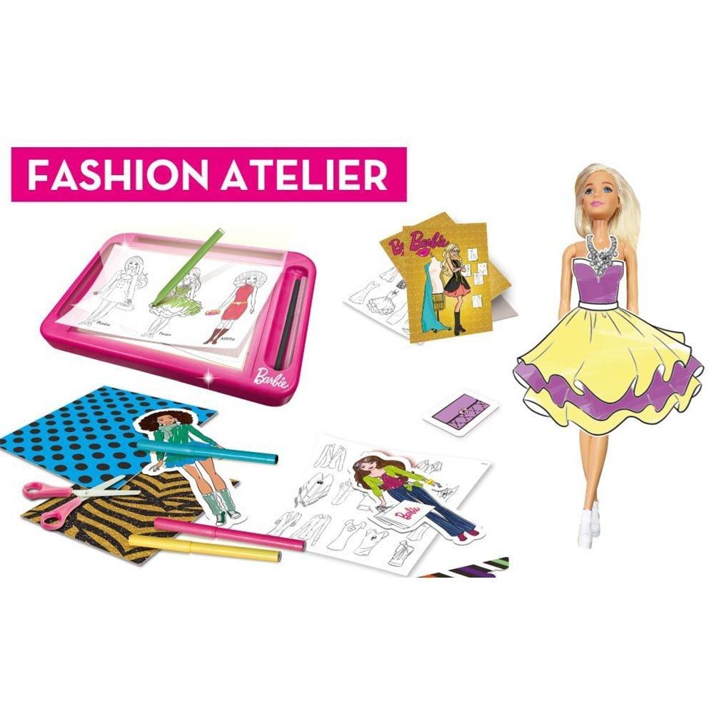 Barbie Lisciani Fashion Atelier with Doll – Toys4me