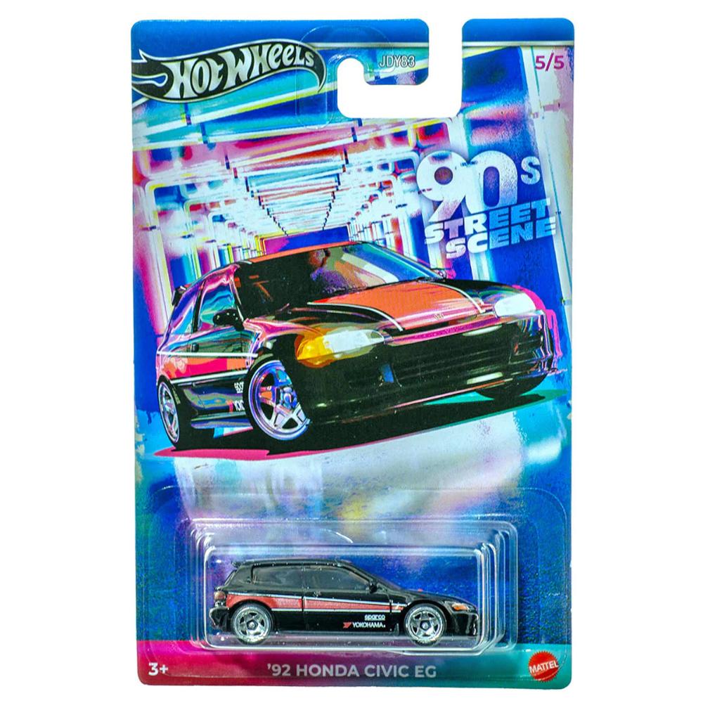 Hot Wheels 90’s Street Scene Basic JDM Themed Assorted – Toys4me