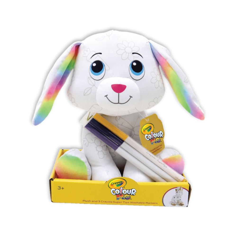 Crayola Colour Me Plush Bunny – Toys4me