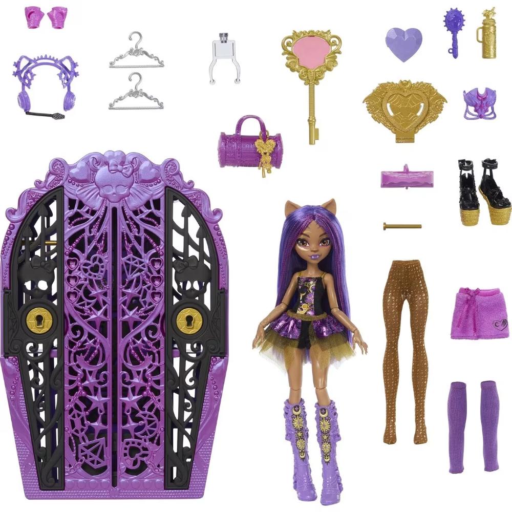 Monster High Skulltimate Secrets Monster Mysteries Playset Clawdeen Wo ...