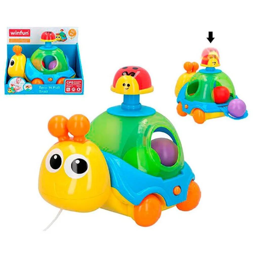 Winfun Spin 'N Pull Snail – Toys4me
