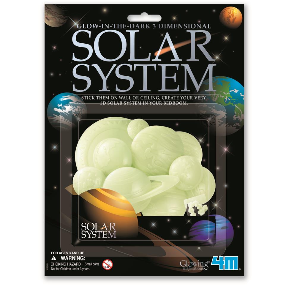 4M Glow 3D Solar System – Toys4me