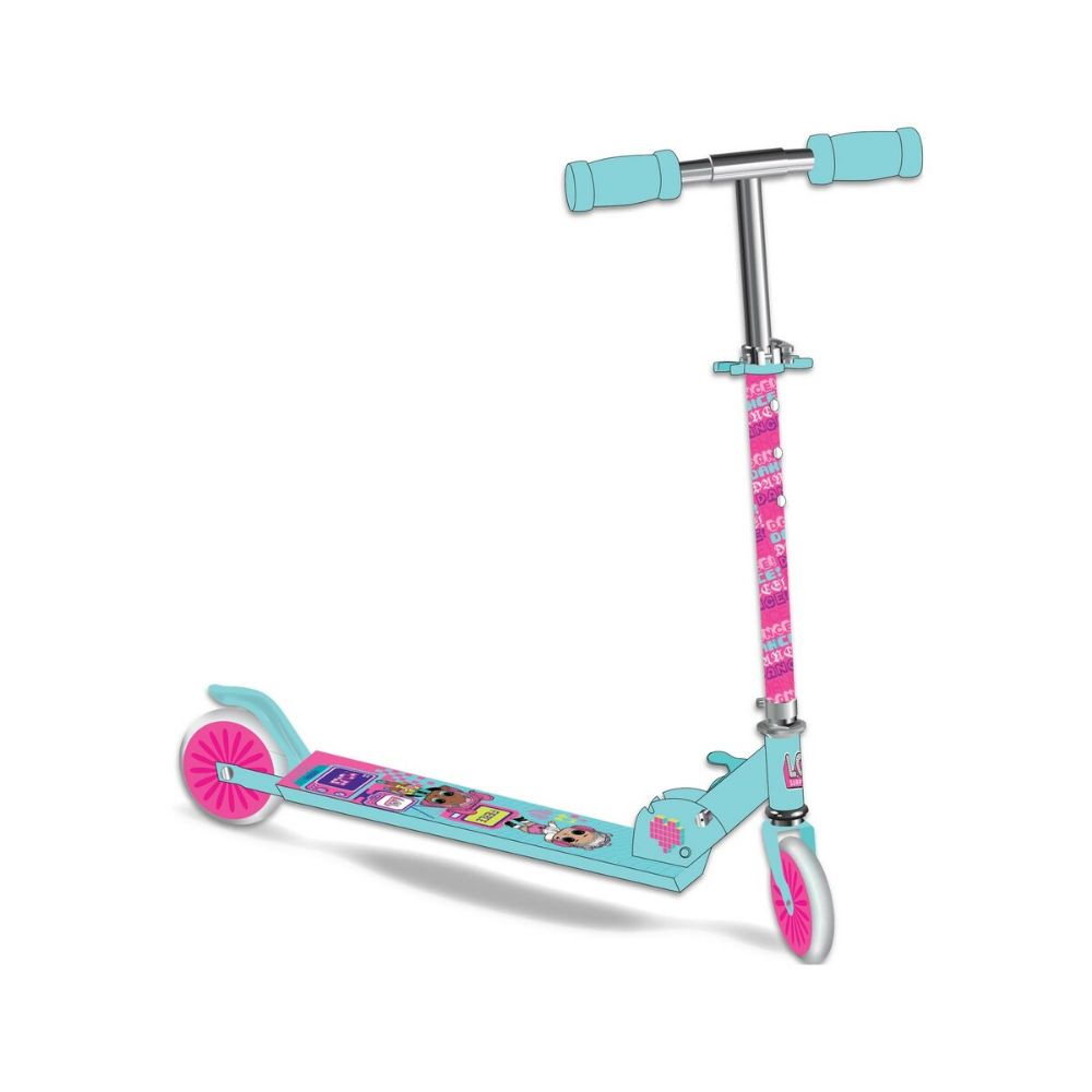 L.O.L Surprise Folding Scooter Pink-Blue 2-Wheel – Toys4me
