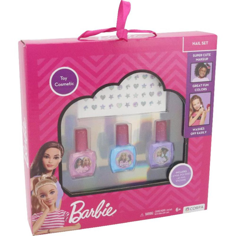 Barbie - Nail Set Med – Toys4me