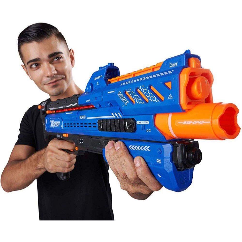 X-Shot Chaos Orbit ( 1X Blaster 24 Dart Ball ) – Toys4me