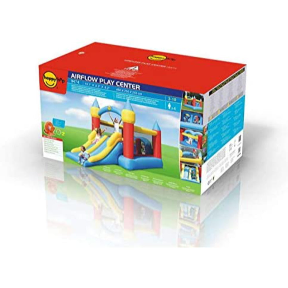 Happy Hop Obstacle Course Bouncy Castle With Double Slide – Toys4me