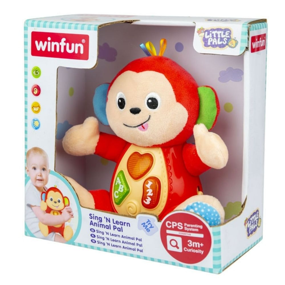 Sing 'N Learn Animal Pal - Monkey – Toys4me