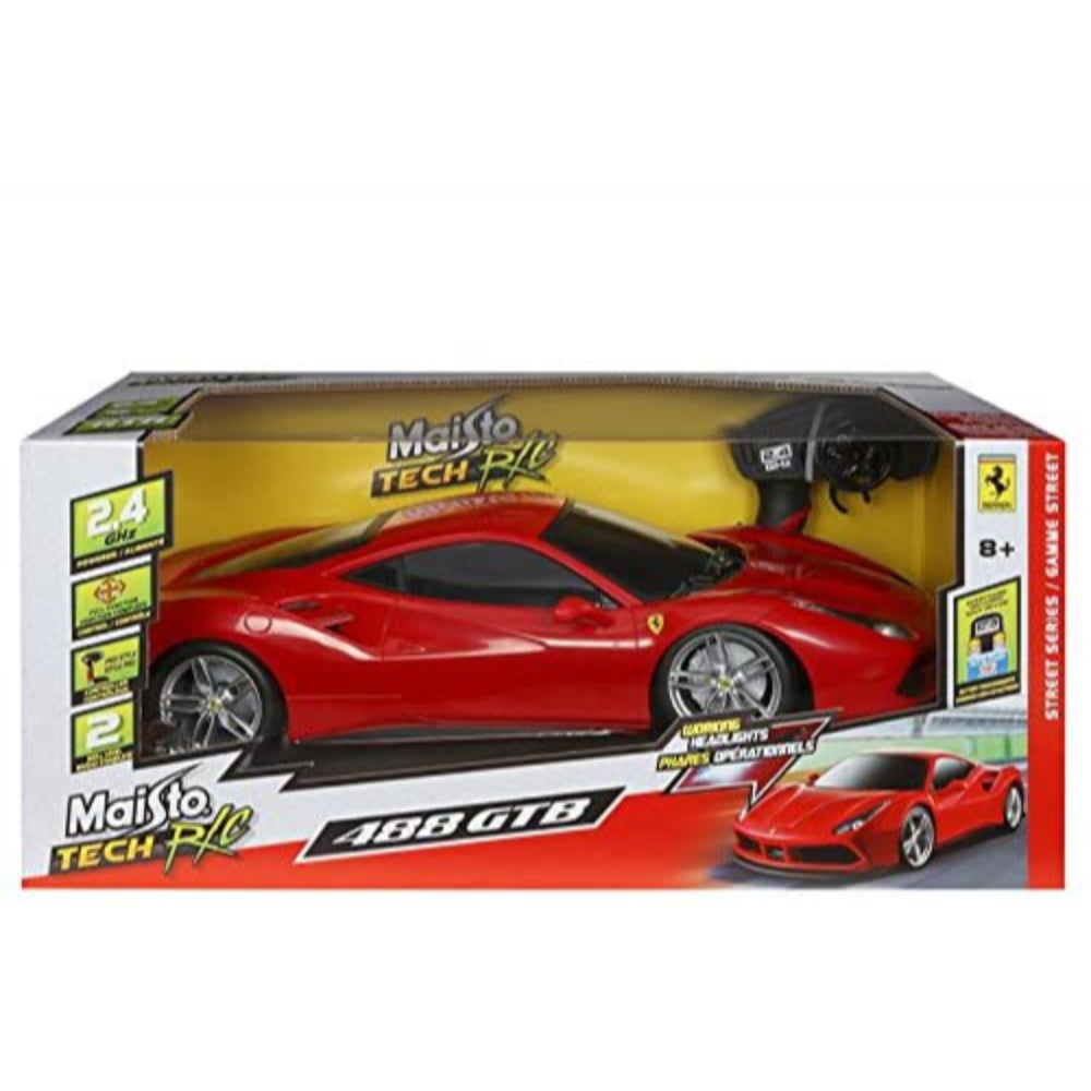 Maisto Tech Ferrari 488 GTB 2.4GHz Electric RC Car – Toys4me