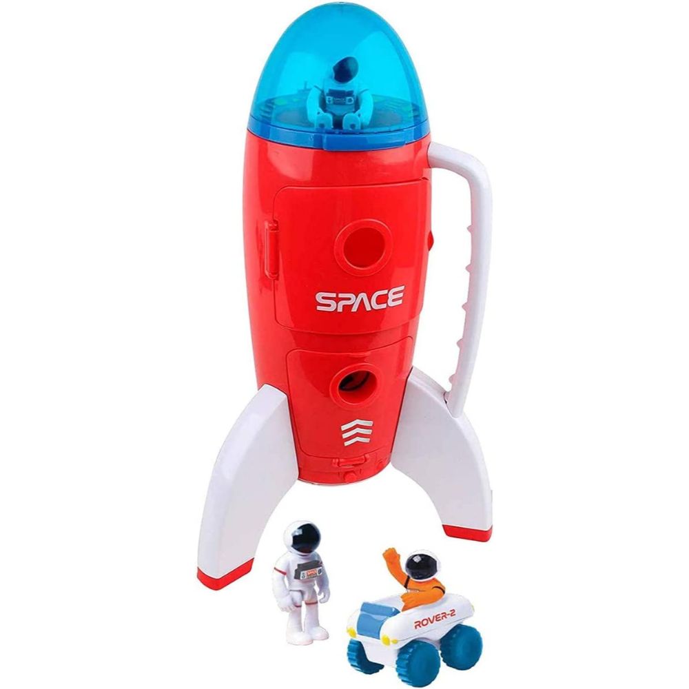 Astro Venture: Space Rocket with Light & Sound – Toys4me