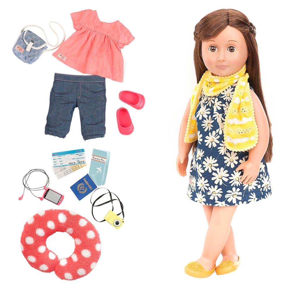 Our Generation – 18-Inch Boy Doll – Lifelike Hazel Eyes & Curly Brown ...