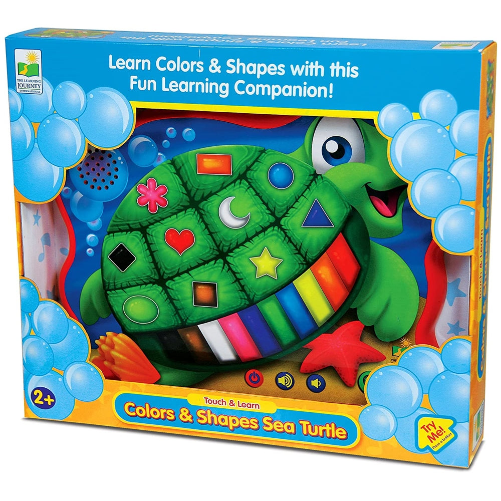 The Learning Journey Touch & Learn - Color & Shape Turtle – Toys4me