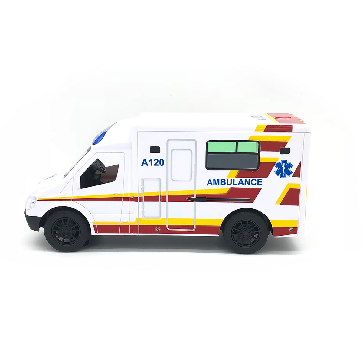 Super Racing Ambulance with light & sound – Toys4me