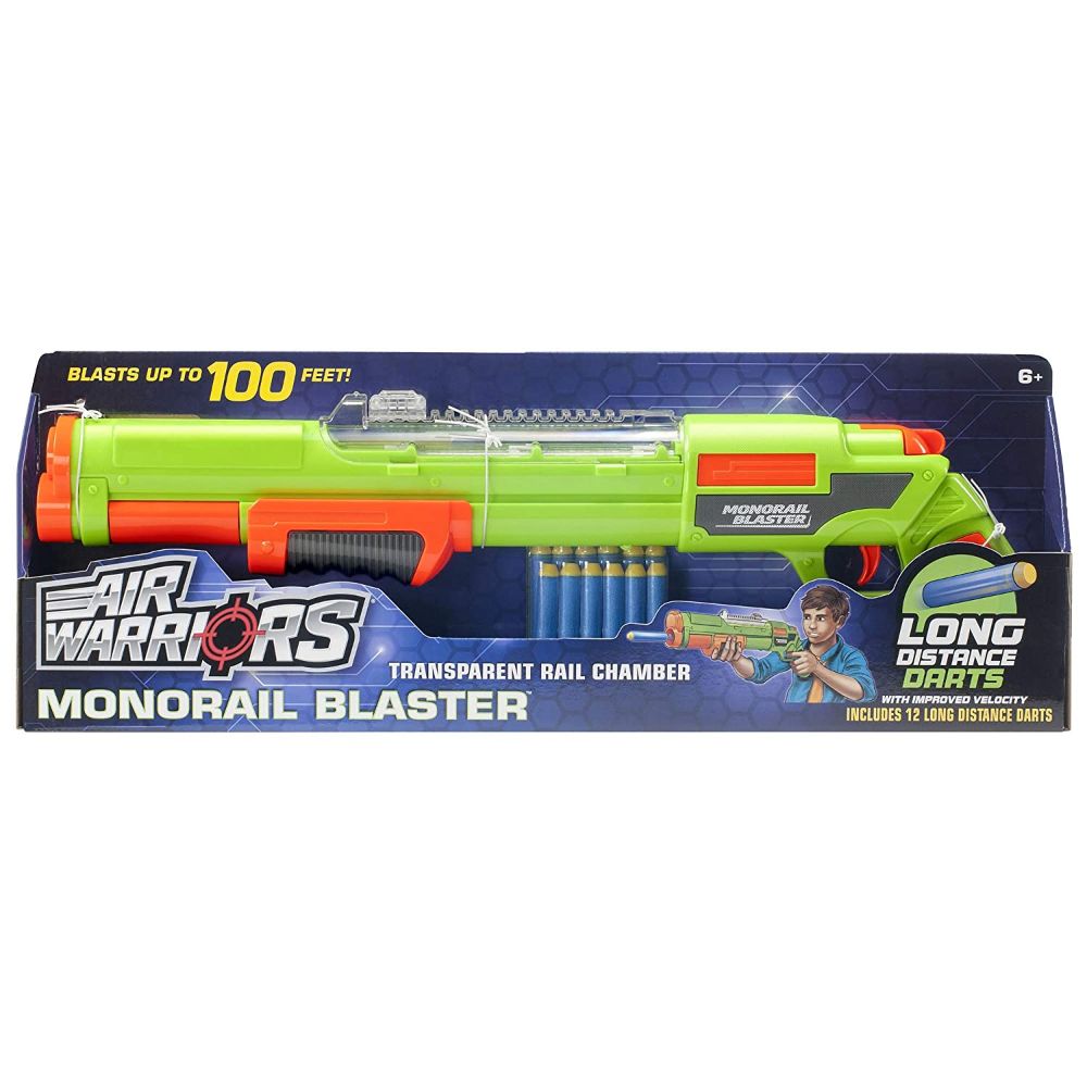 Buzz Bee Air Warriors Monorail Dart Blaster – Toys4me