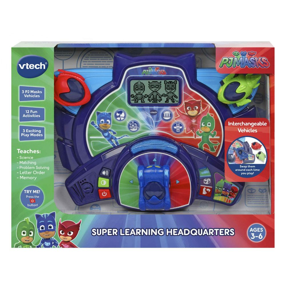VTech Pj Masks Super Learning Headquarters - Multi Color – Toys4me