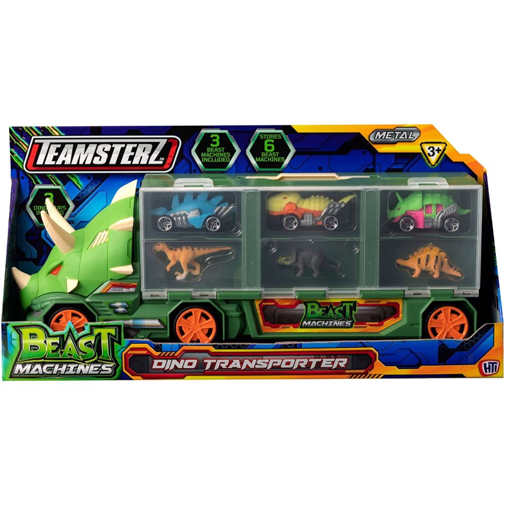 Teamsterz - Beast Machines Dinosaur Transporter – Toys4me