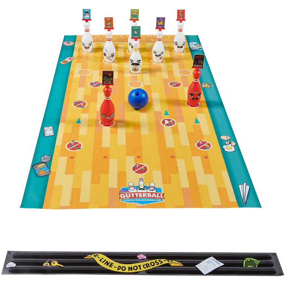 Wilder Games Gutterball - Bowling Gone Goofy The Family Bowling Game ...