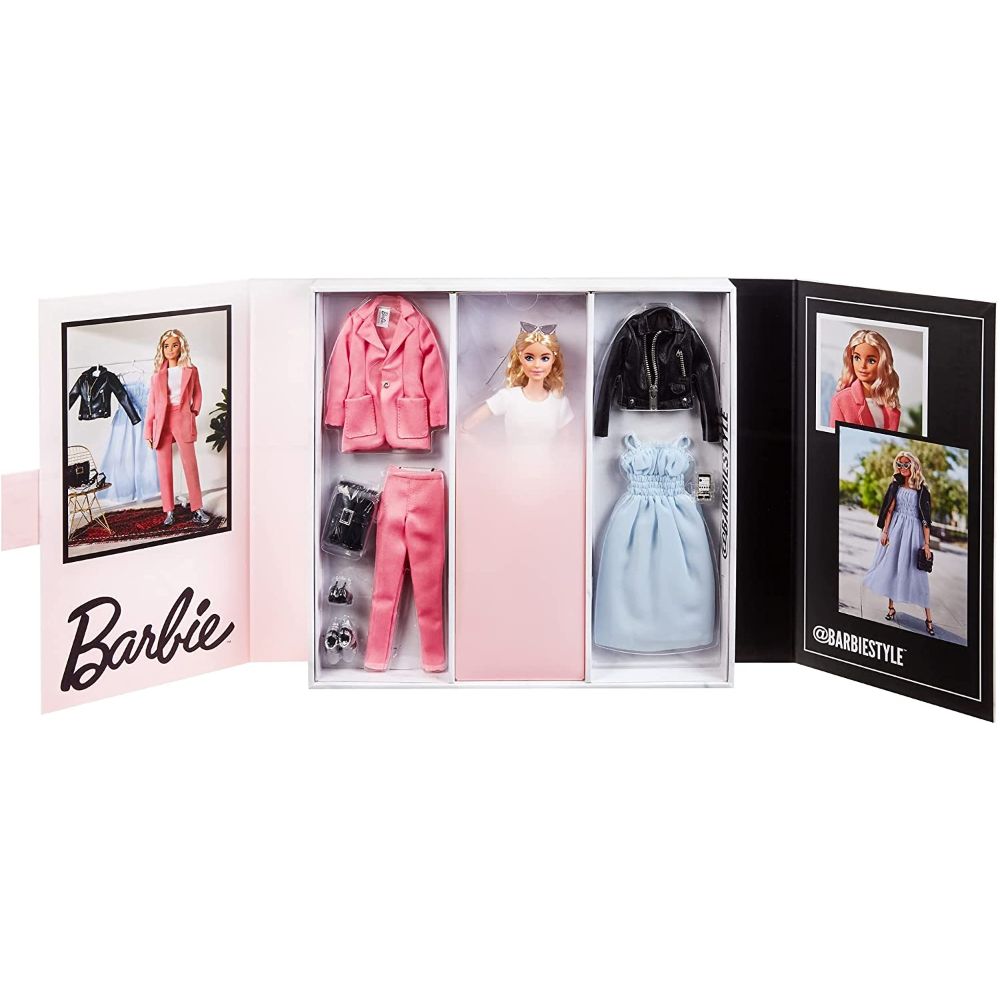 Barbie Signature Barbie Style Fully Poseable Fashion Doll – Toys4me