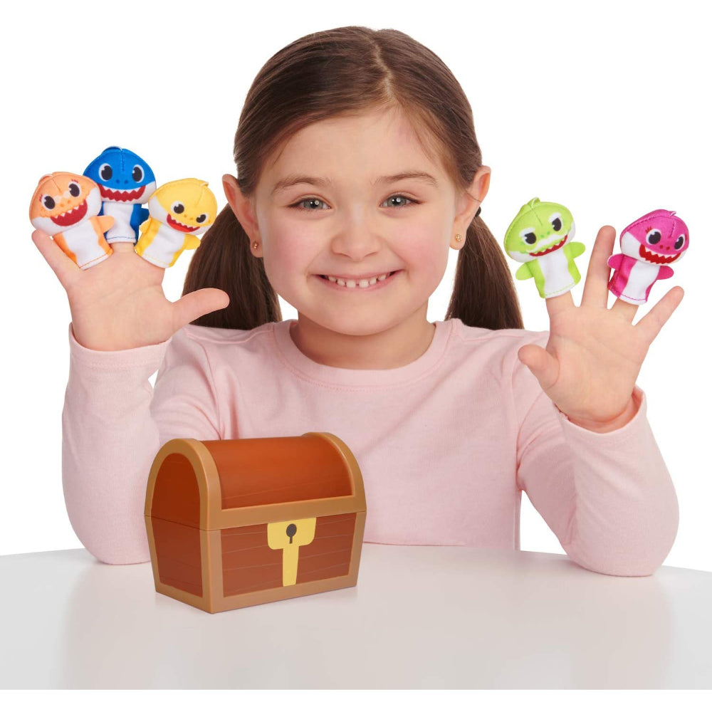 Pinkfong Baby Shark Official - Finger Puppet Pop-Up Playset – Toys4me