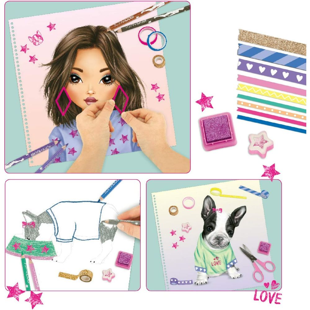 Top Model Colouring Book – Toys4me