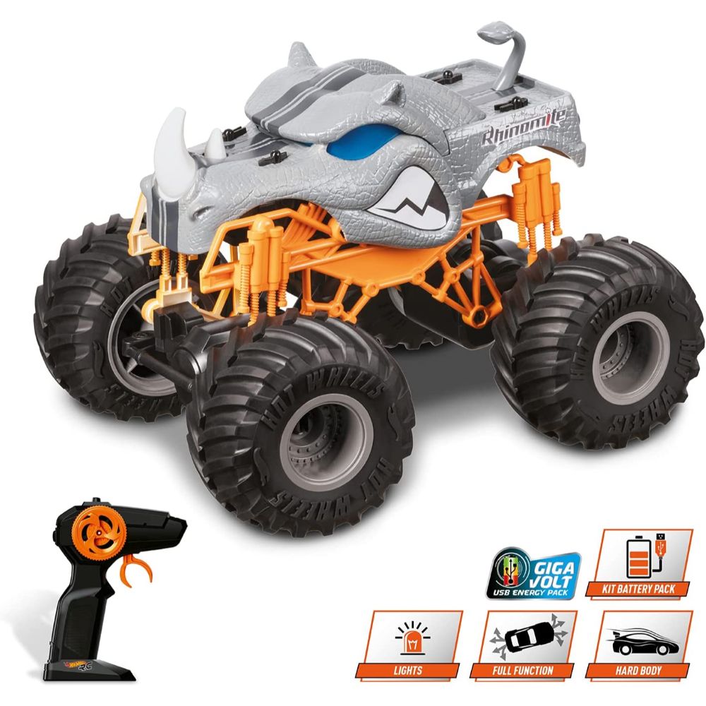 Hot Wheels RC Monster Truck Rhinomite – Toys4me