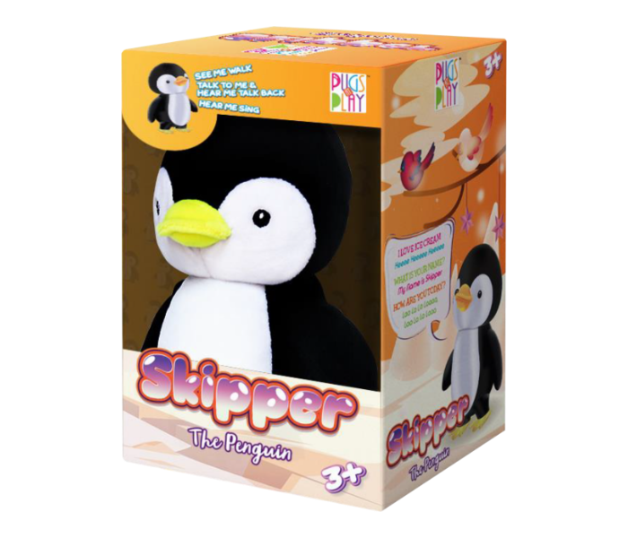 Pugs at Play Skipper Walking-Talking Penguin – Toys4me