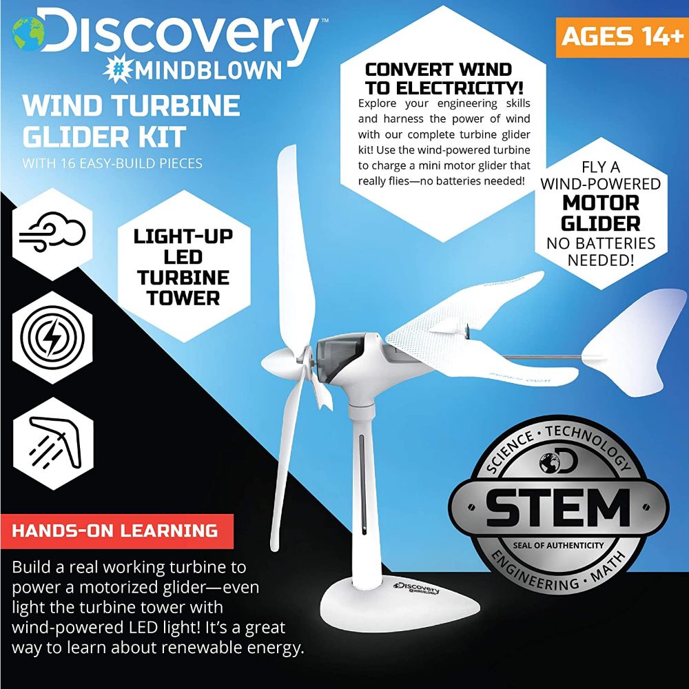 Discovery Wind Turbine Glider Kit – Toys4me