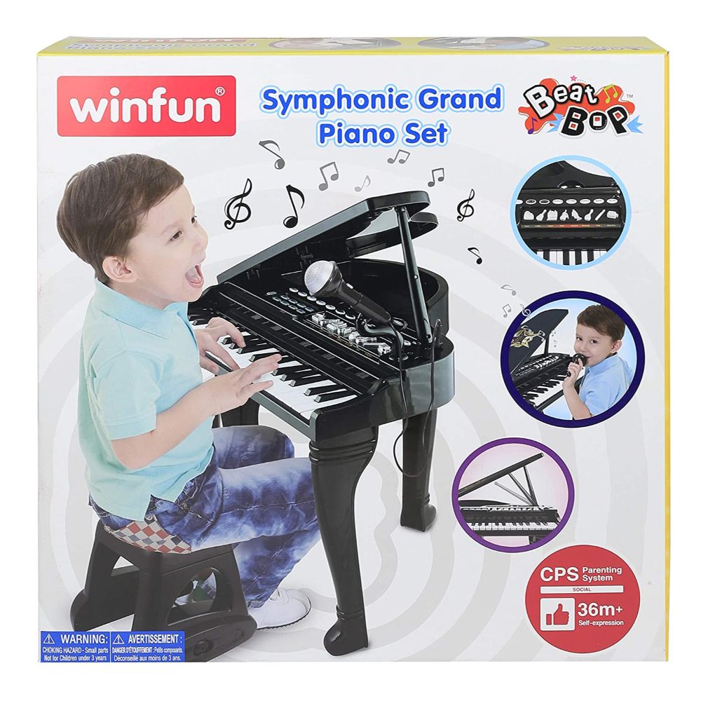 Winfun E Winfun Symphonic Grand Piano Set – Toys4me