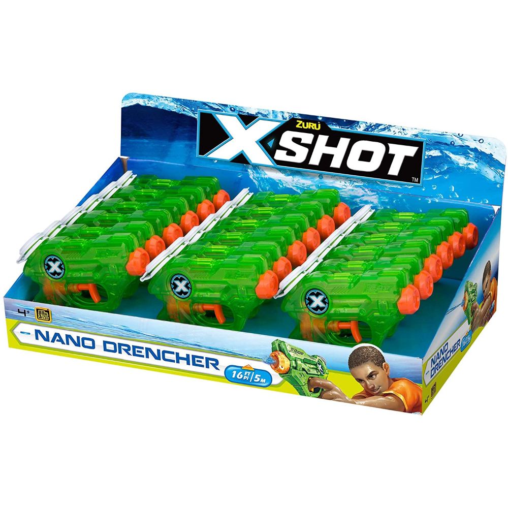 X Shot Water Warfare Nano Drencher ( one piece ) – Toys4me