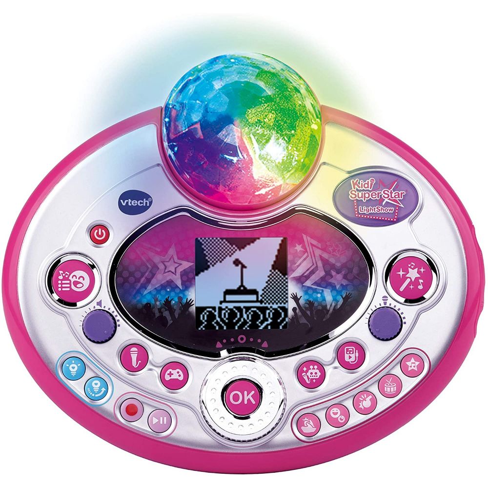VTech - Kidi SuperStar LightShow, Interactive Electronic Karaoke – Toys4me