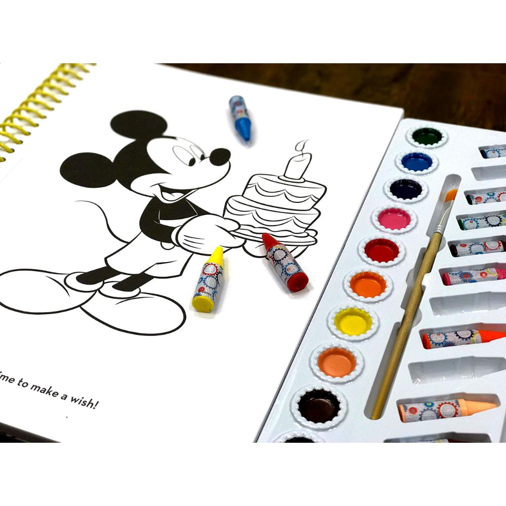 Phidal - Disney Mickey Deluxe Poster & Color – Toys4me