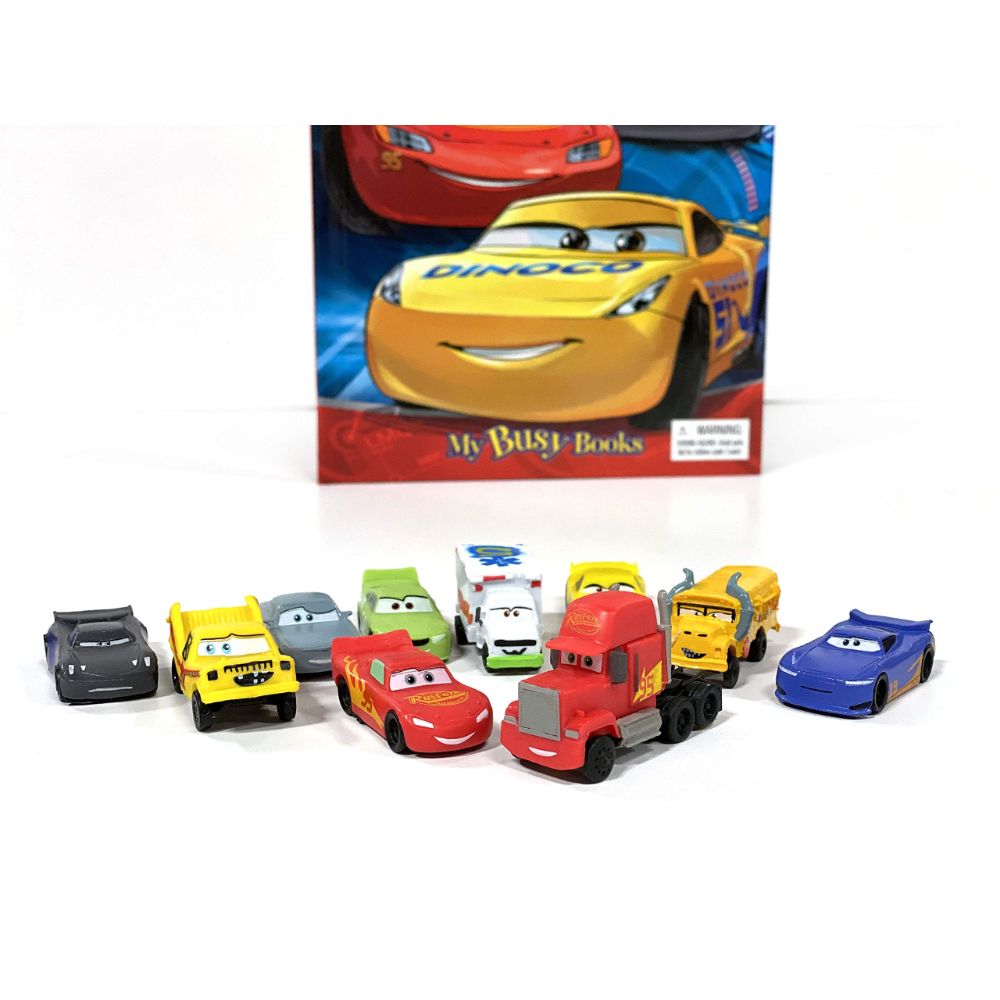 Phidal - Disney Cars 3 My Busy Book – Toys4me