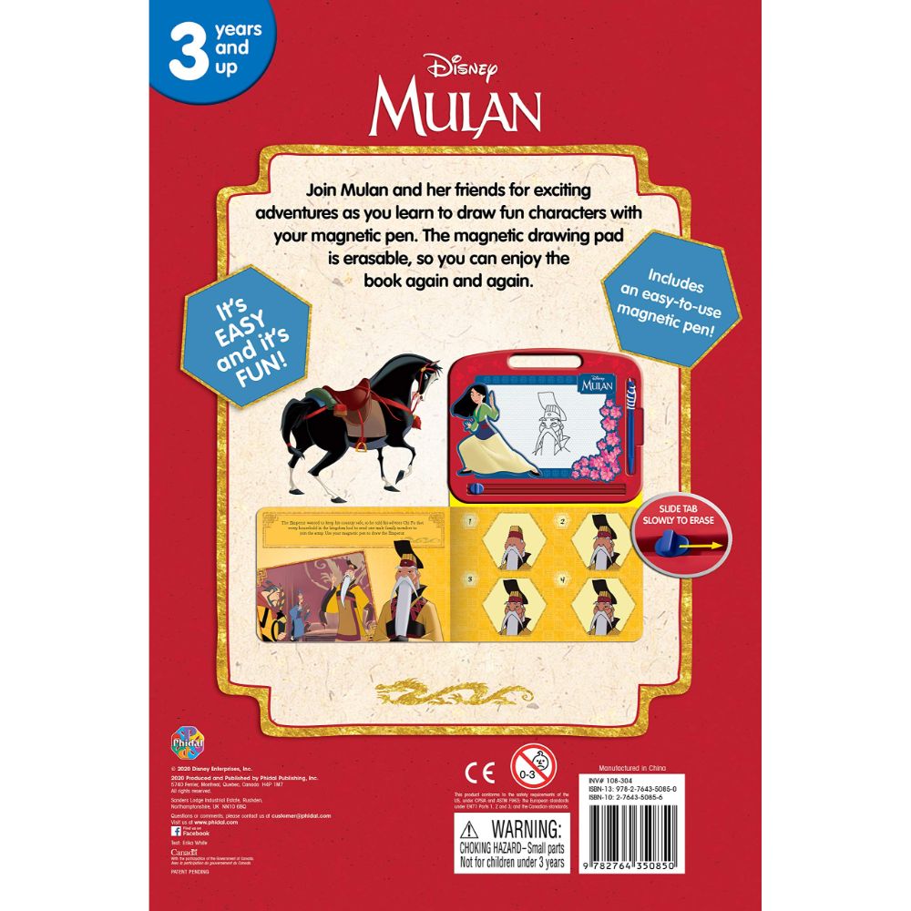 Phidal - Disney Mulan Learning Series – Toys4me